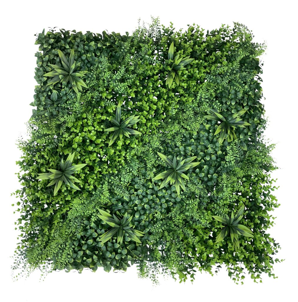 Buy Boxwood & Ferns Tropical Wall Green Panel 1 X 1 Meter